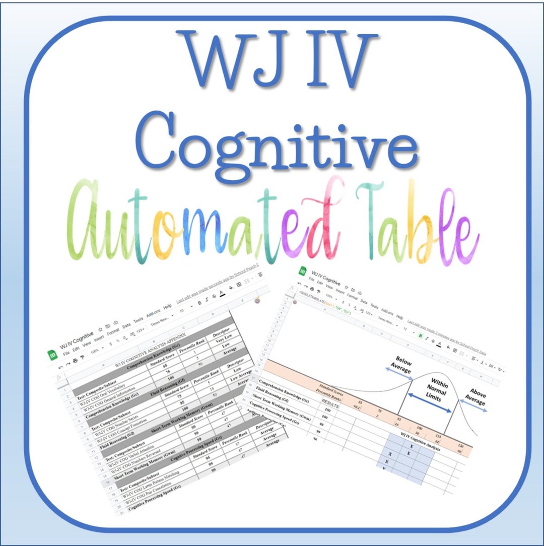 WJ IV Cog Table - Etsy