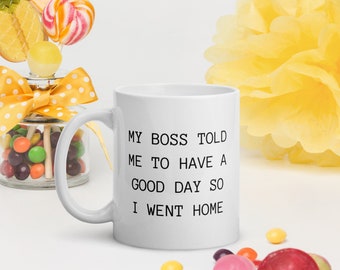 Funny Meeting Mug, Gift for Boss, Funny Boss Mug, Gift for Colleague ...