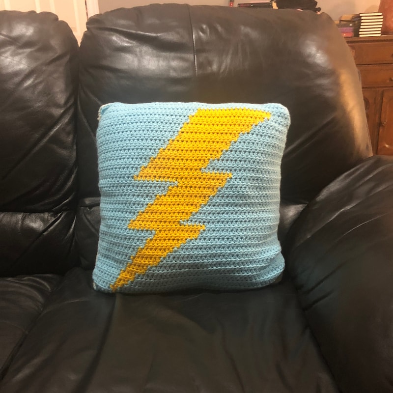 Crochet Lightning Bolt - Etsy