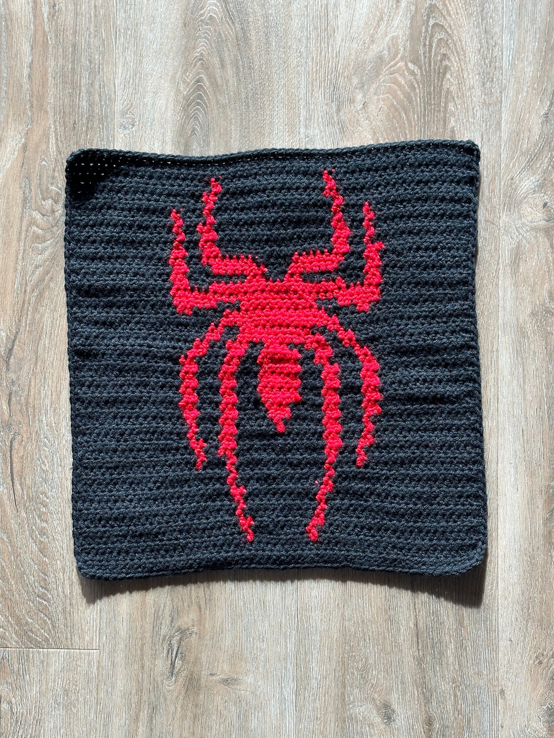 Grid Pattern | Spider Man Crochet Pillow Pattern - Etsy