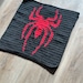 Grid Pattern | Spider Man Crochet Pillow Pattern - Etsy
