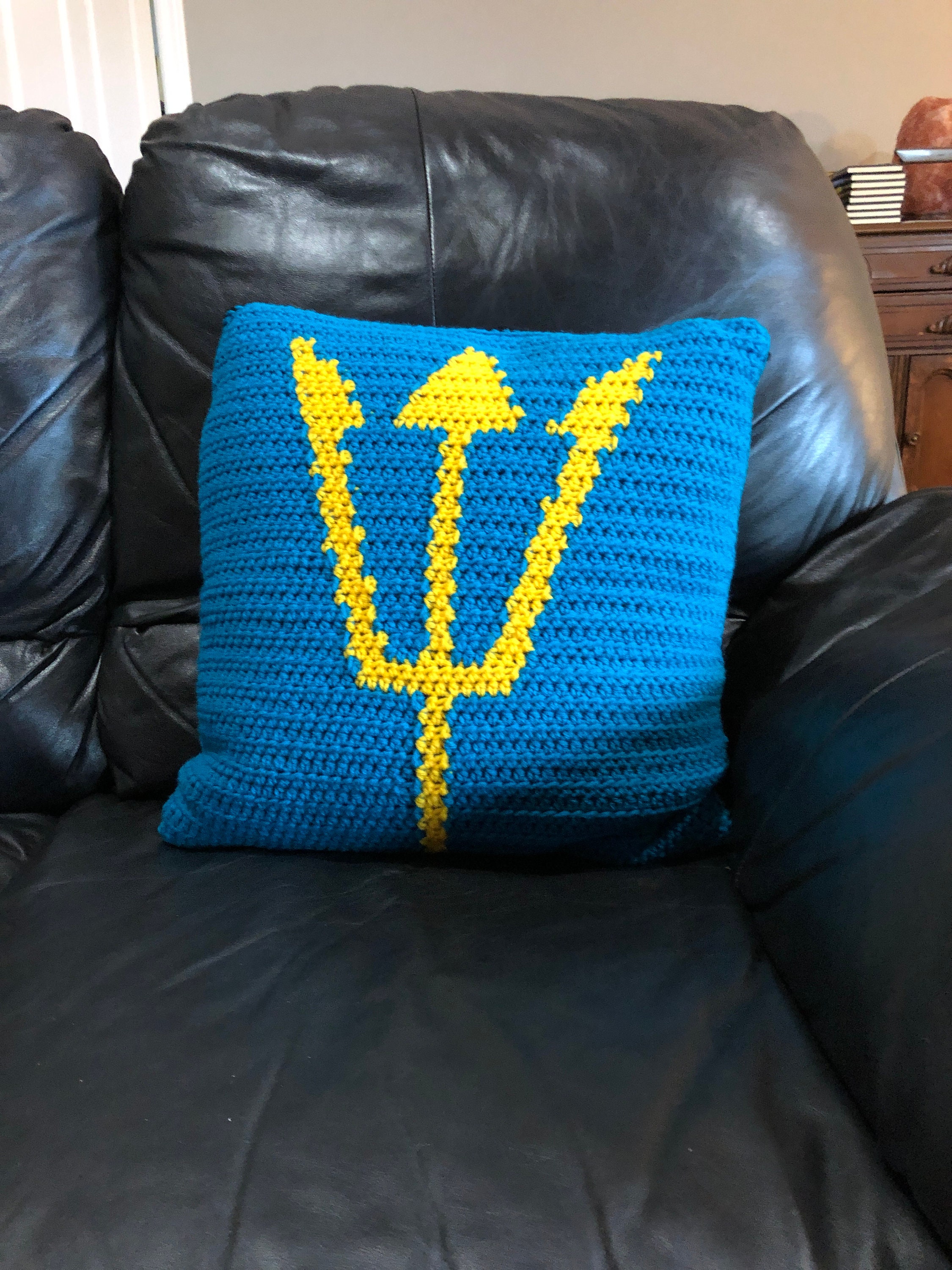 Grid Pattern | Trident Crochet Grid Pattern - Etsy