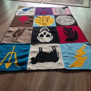 Grid Pattern Percy Jackson Crochet Pattern - Etsy