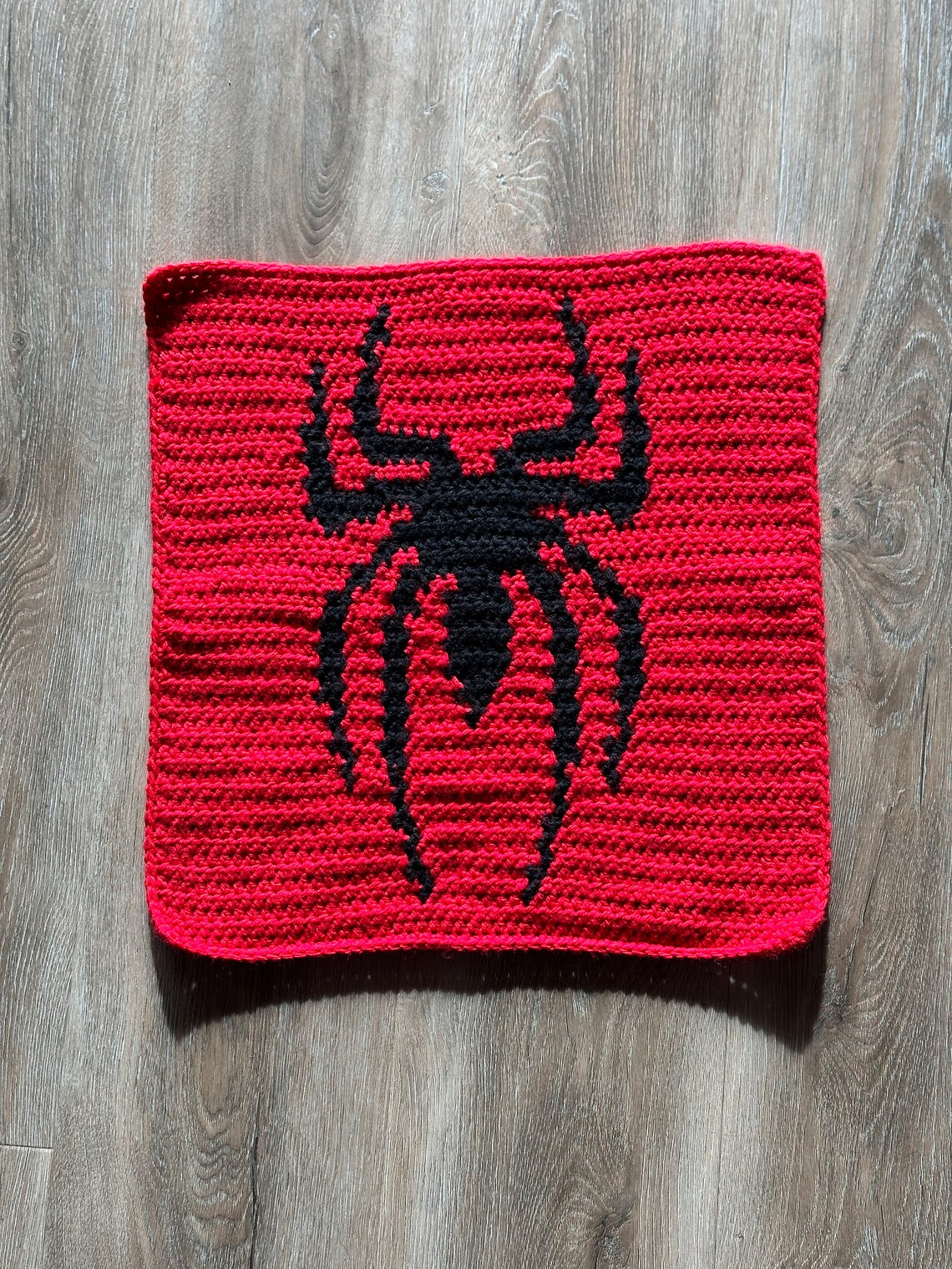 Grid Pattern | Spider Man Crochet Pillow Pattern - Etsy