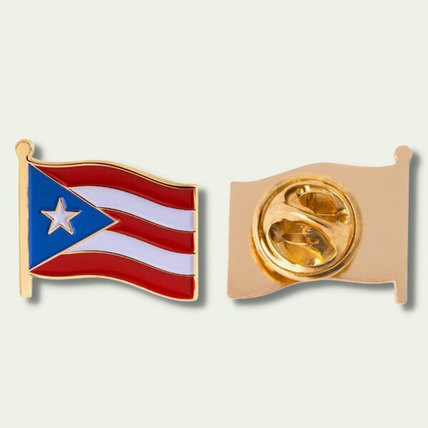 Puerto Rico Pin - Etsy