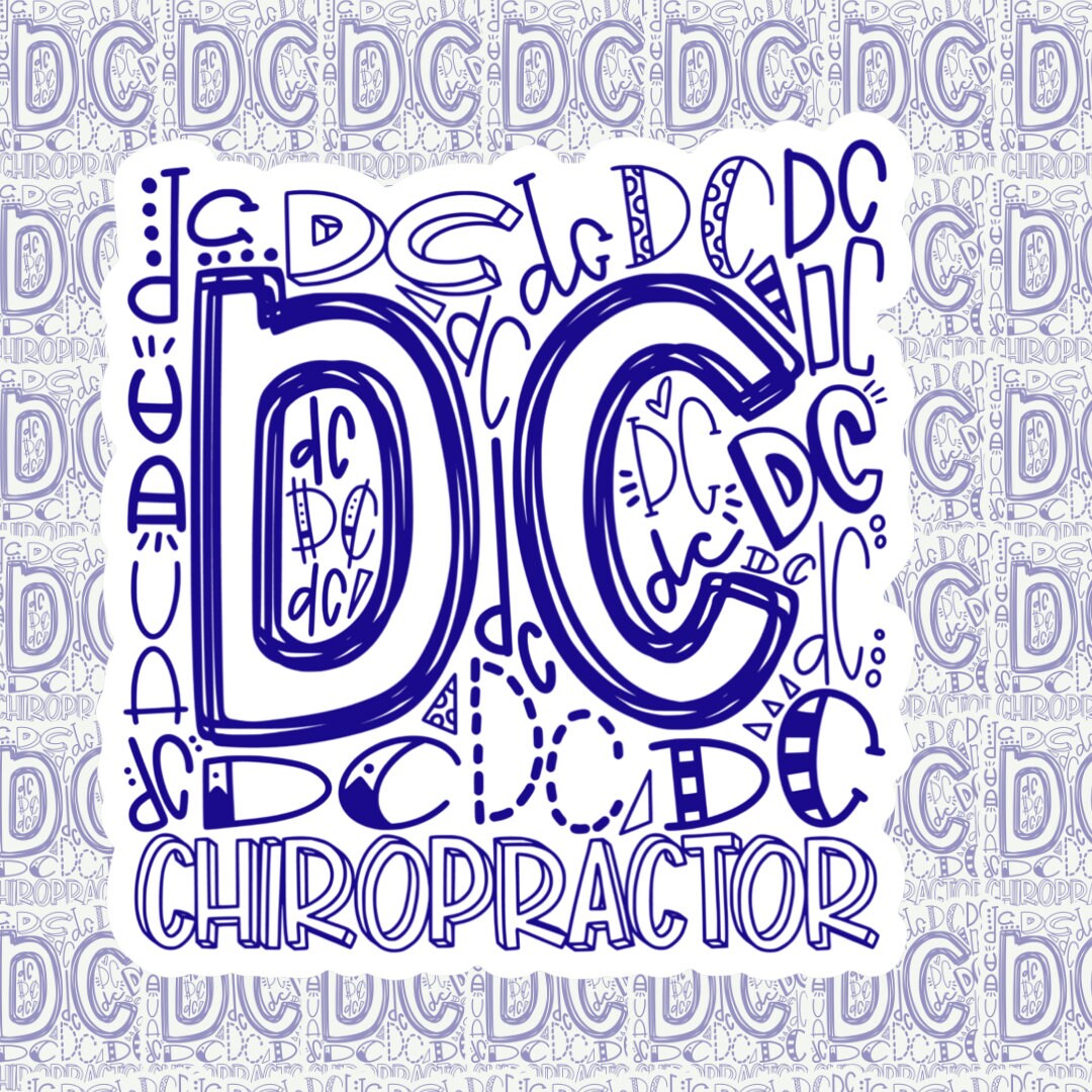 DC Doodle Sticker - Etsy