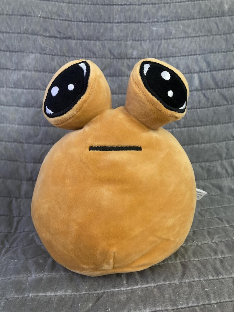 Pou Plushy Stuffed Animal Alien Potato Thingy - Etsy