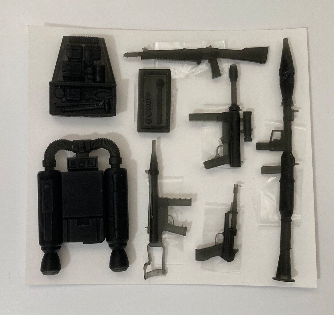 G.I. Joe Classified - 6" 1:12 Scale Weapon Pack - Etsy