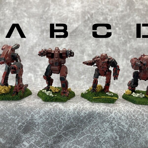 Mech Miniatures - Etsy