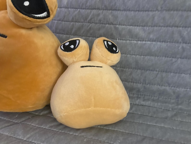 Pou Plushy Stuffed Animal Alien Potato Thingy - Etsy