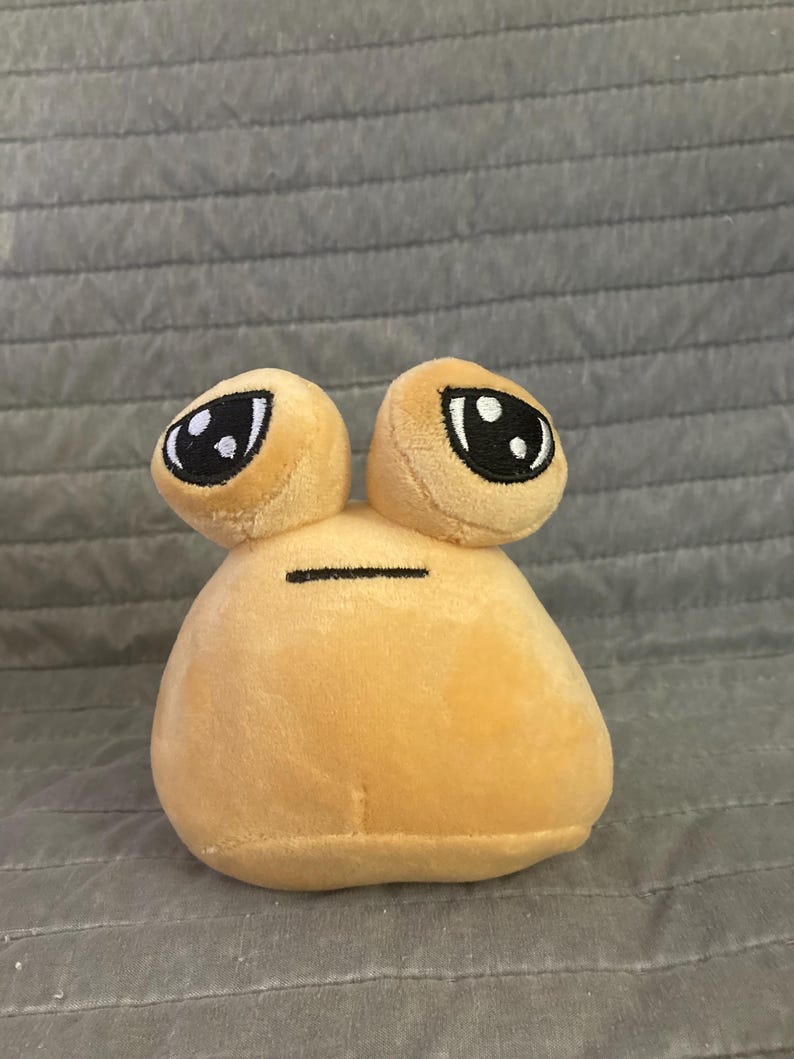 Pou Plushy Stuffed Animal Alien Potato Thingy - Etsy