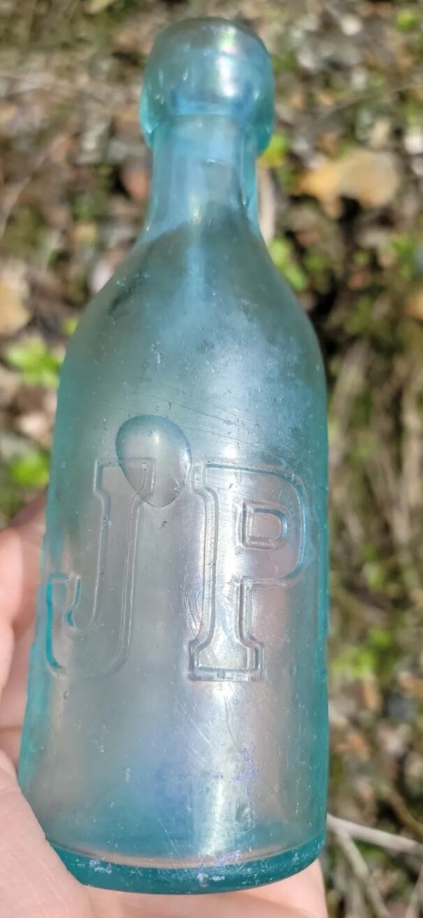 Old Delaware Blob Top Soda Bottle! Antique John P. Donahoe Wilmington ...