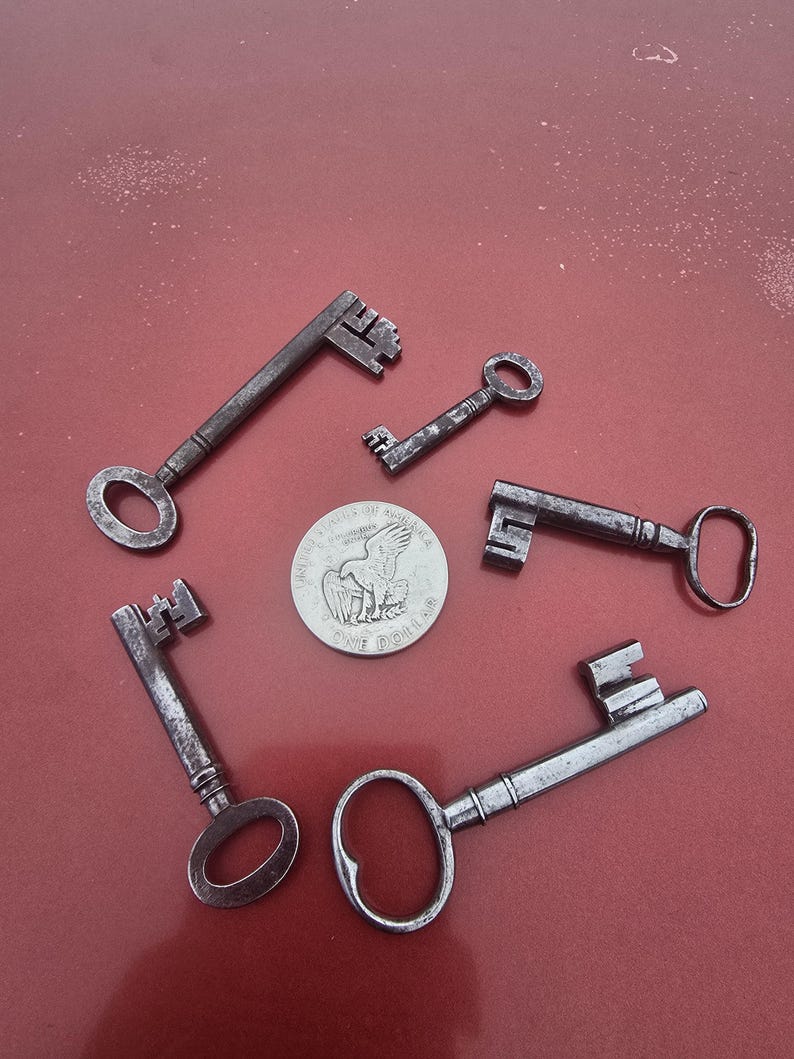 1 Stout Old English Chest Key! 1800s Furniture Lock Key! - Etsy