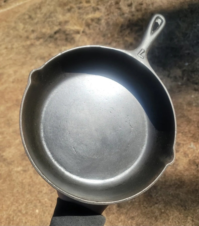 1850s Gatemarked Number 7 Cast Iron Skillet! Excellent Old American ...