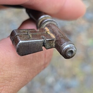 1830s Old English Skeleton Key! Beautiful Antique Intricate Metal Key ...