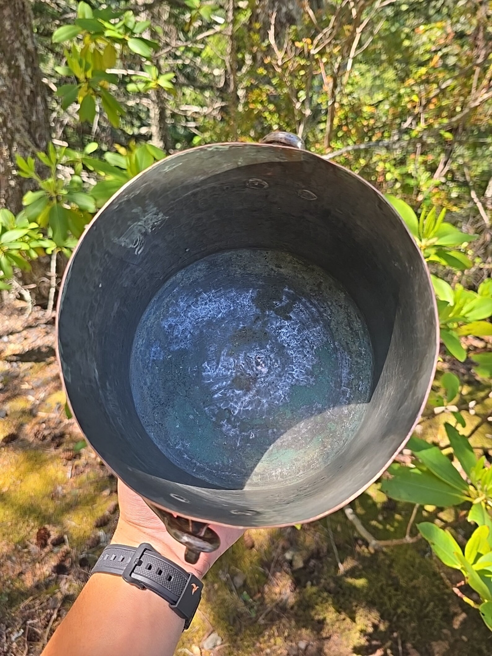 Antique Handmade French Copper Cauldron! Beautiful Old Little Marmite ...