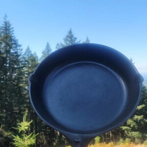 1850s Gatemarked Number 7 Cast Iron Skillet! Excellent Old American ...