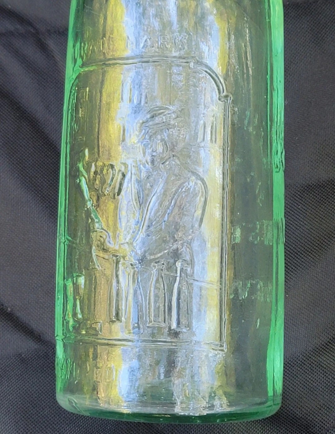 Scarce 1880s Blob Top New York Picture Soda! Antique Quart Bartender GB ...
