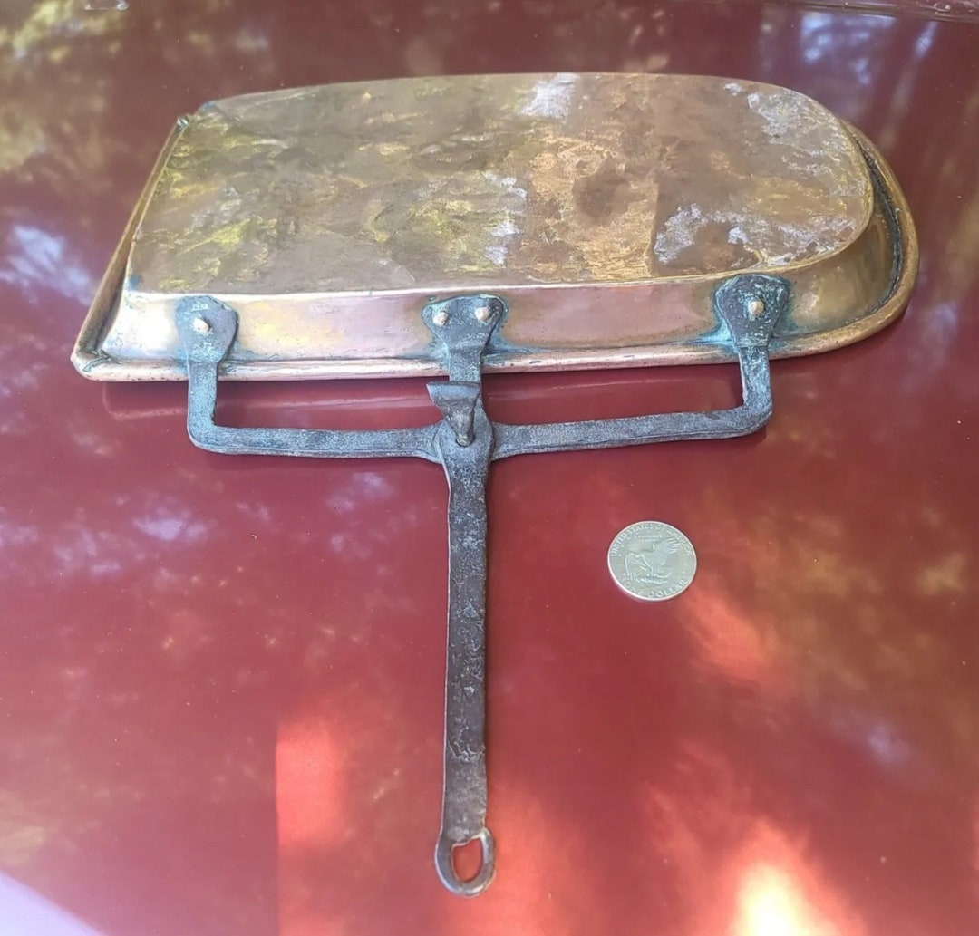 Beautiful English 1700s Copper Essence Catcher! Old Primitive Kitchen ...