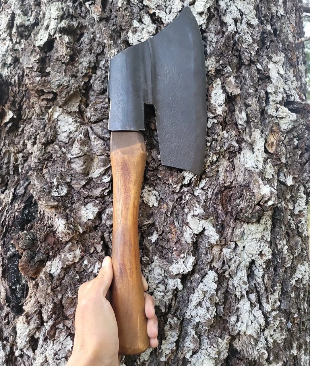 Remarkable 1870's Broad Axe. Beautiful Primitive Cleaver! Old American ...