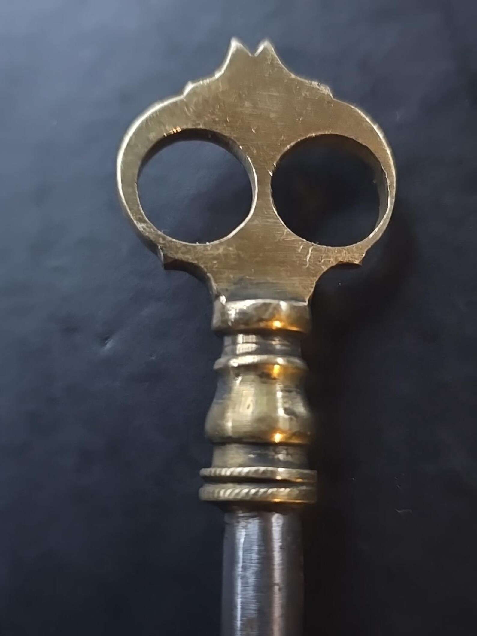 One 1800s French Furniture Lock Key! Antique Beautiful Old Brass Key ...