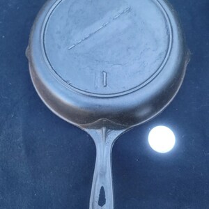 1850s Gatemarked Number 7 Cast Iron Skillet! Excellent Old American ...