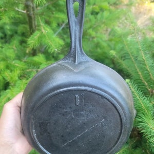 1850s Gatemarked Number 7 Cast Iron Skillet! Excellent Old American ...