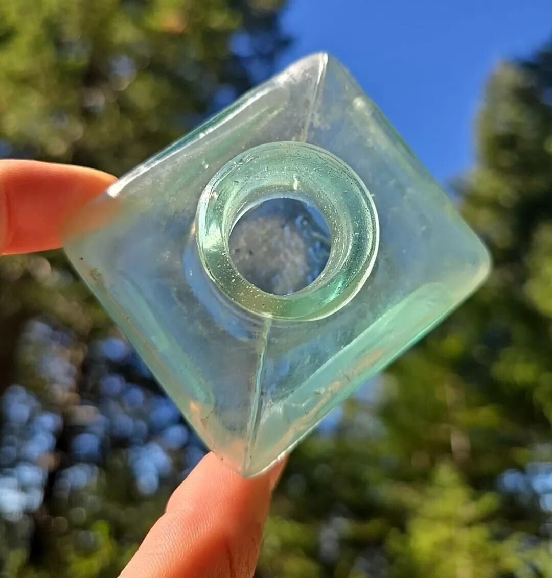 Large Old Aqua Carter's Inkwell With Pen Rests! Antique USA Ink Bottle ...