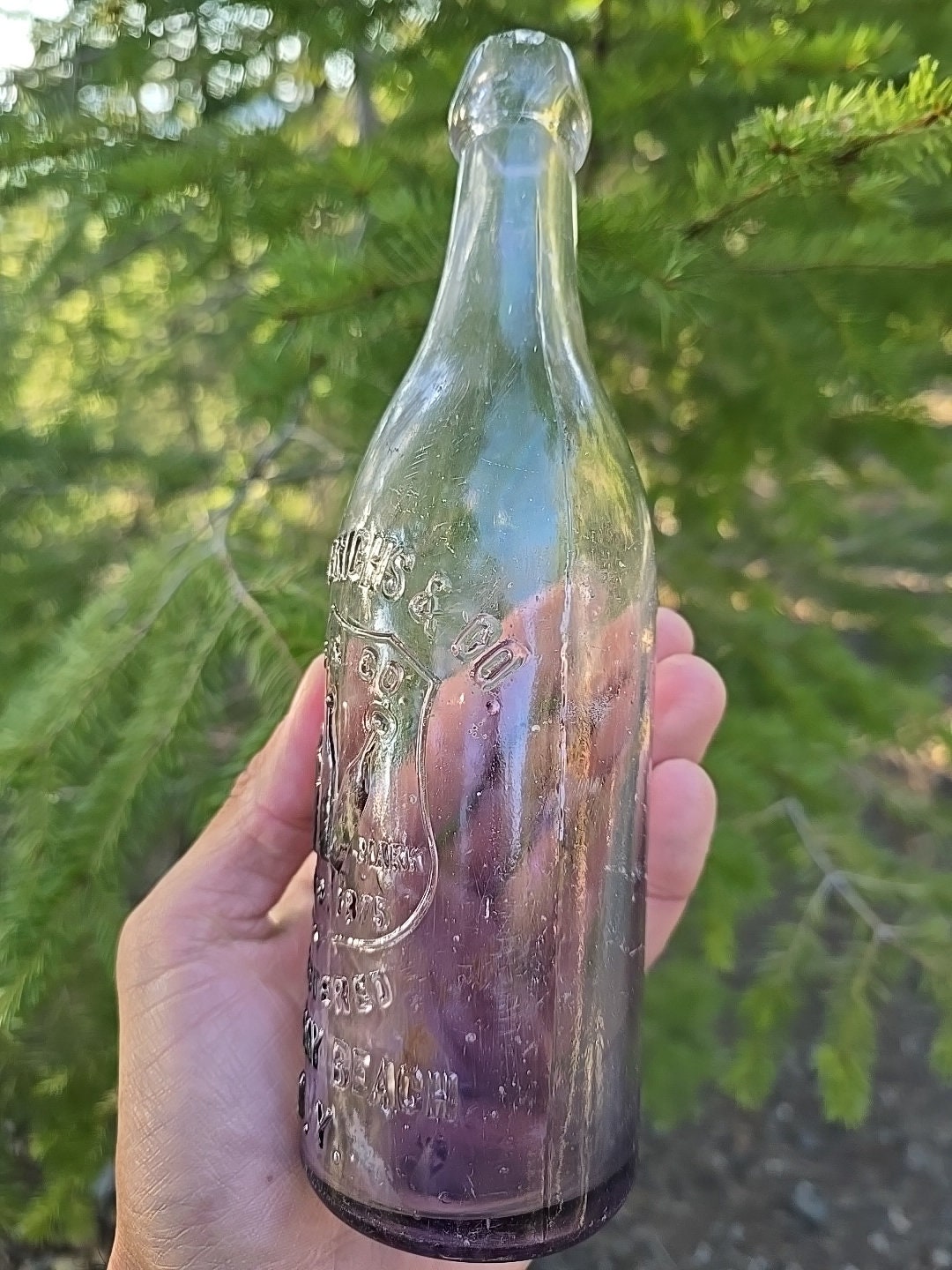 1890s Picture Blob Top Beer Old Lavender Rockaway Beach New York Ale ...