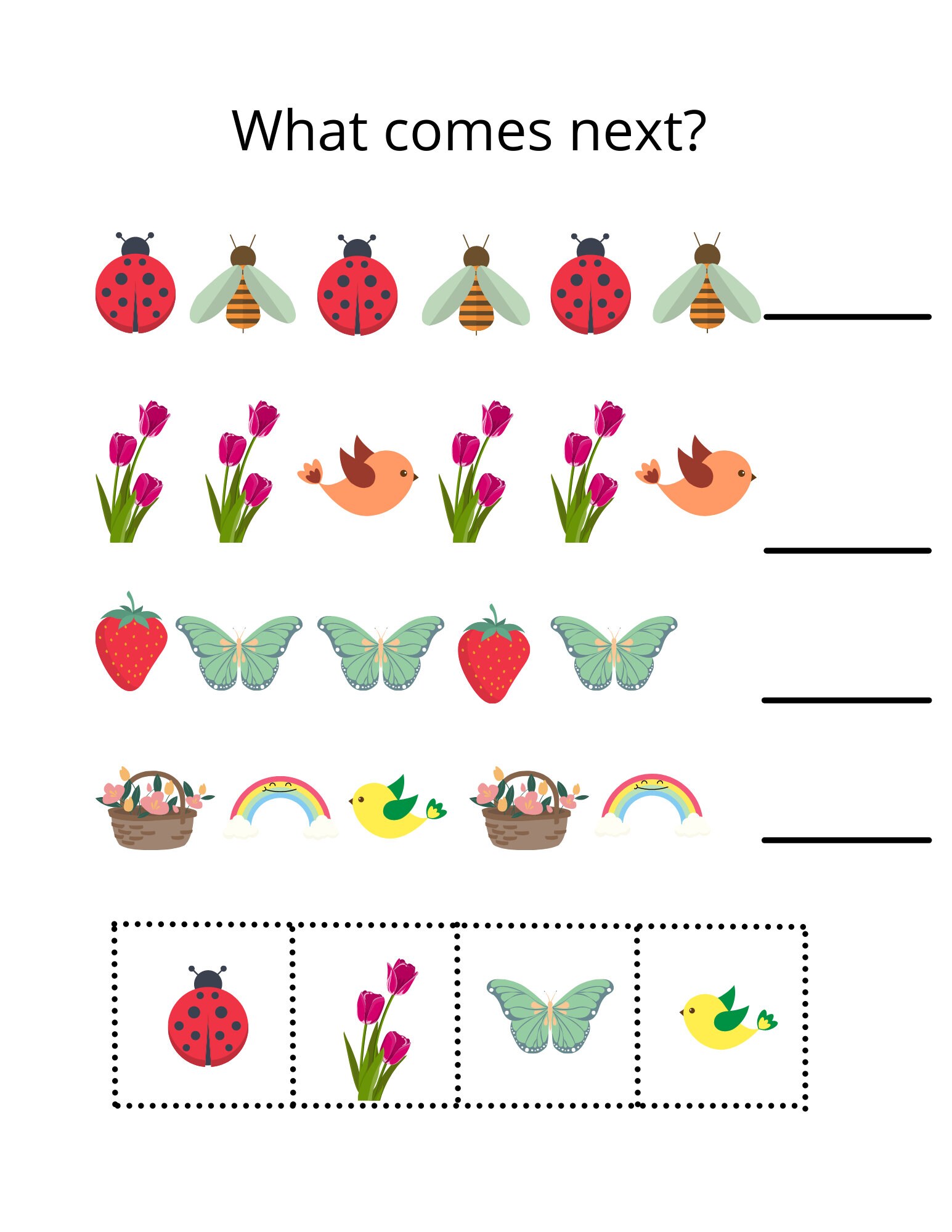 Spring Activity Pack - Spring Printables for Kids - Spring Playdough ...