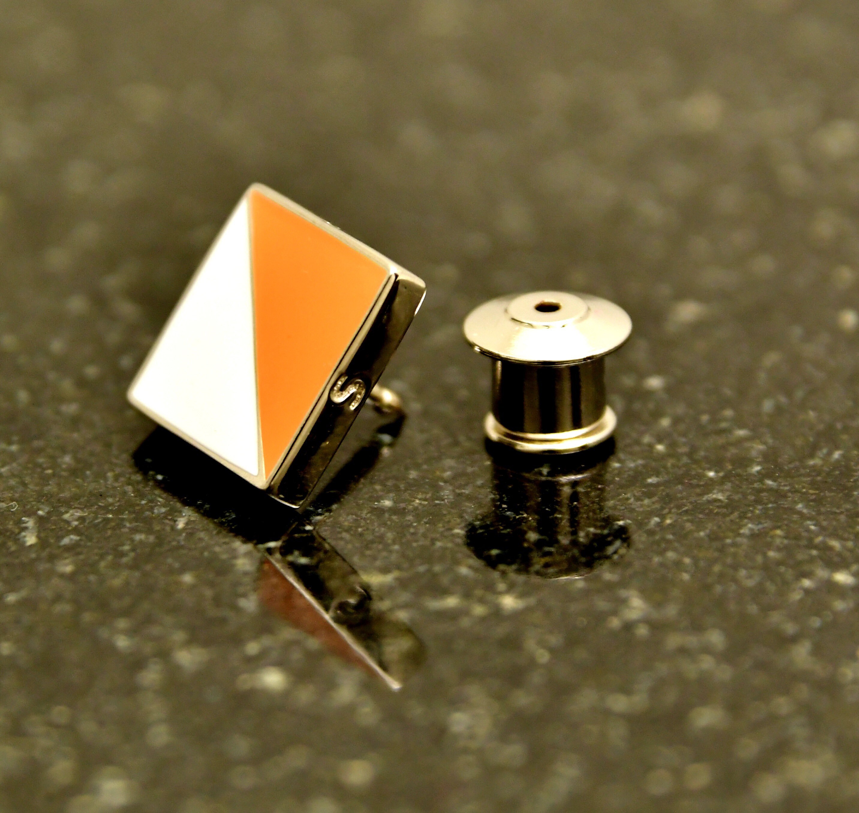 Orienteering Badge! Sterling Silver With Steel Clasp - Etsy