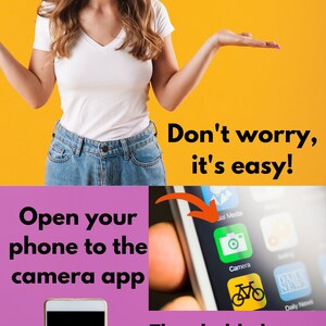 PRINTABLE American Sign Language ASL Cheat Sheet With QR Code for Sign ...