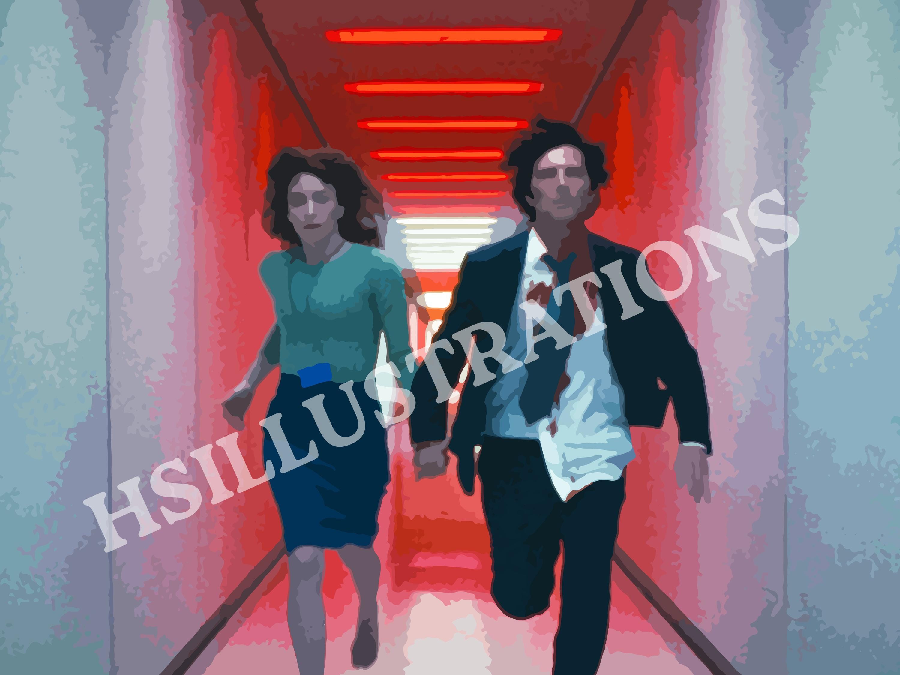 Severance Digital Print-mark and Helly Run Into the Sunset - Severance ...