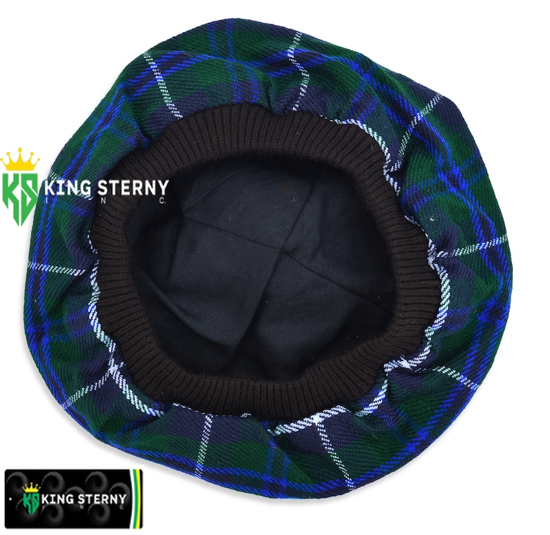 Great Men's Scottish Tam O' Shanter Hat Blue Douglas - Etsy