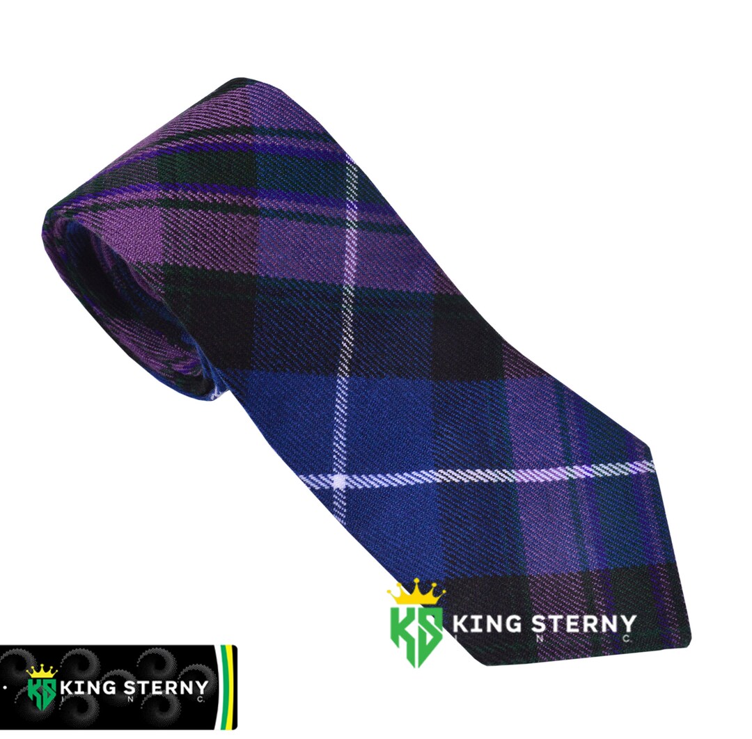 Men's and Women's Scottish Pride of Scotland Tartan Neck Tie / Acrylic ...
