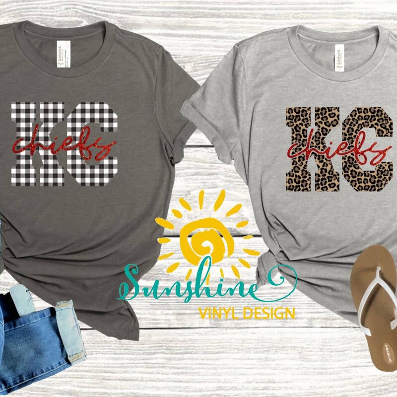 Kc Chiefs Leopard Png - Etsy