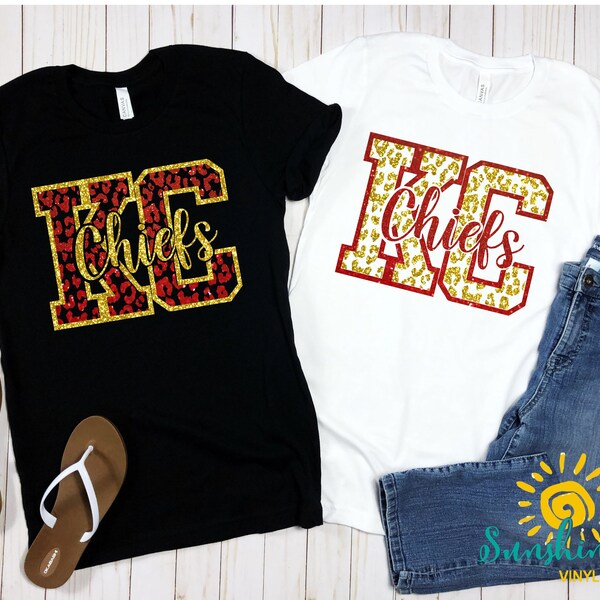 Kc Chiefs Leopard Png - Etsy