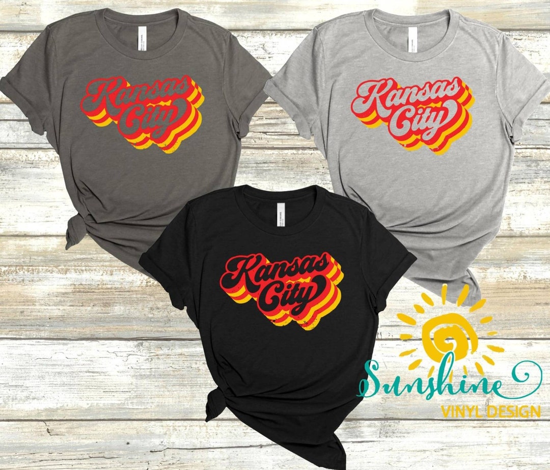 Kansas City Chiefs Retro Vintage T-shirt or Sweatshirt| KC Chiefs ...