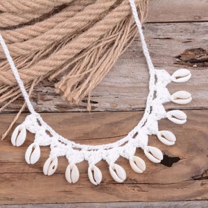 Shell Crochet Choker - Etsy