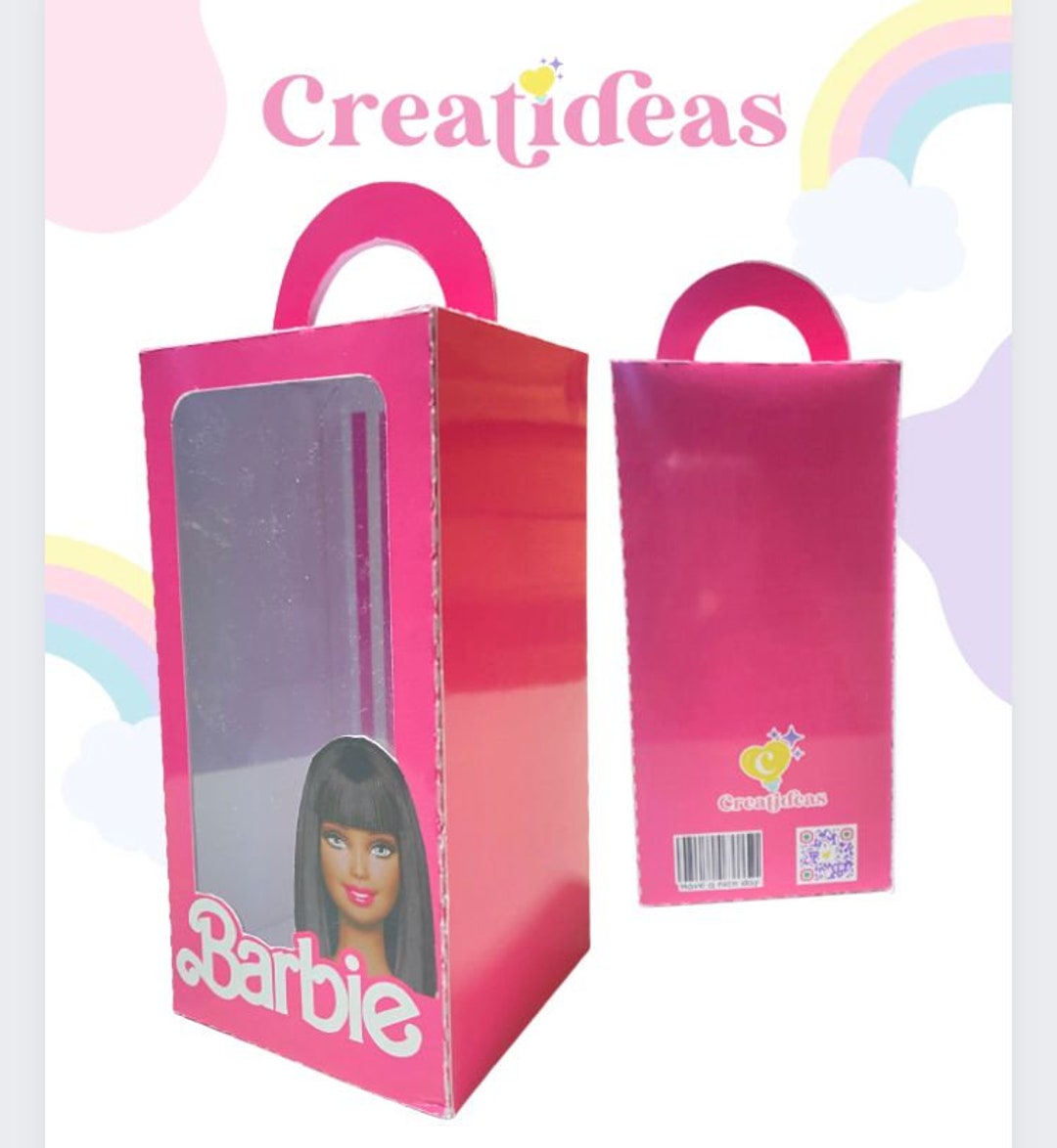 BLACK BARBIE PDF Box, African American Barbie, Doll Box, Barbie Party ...