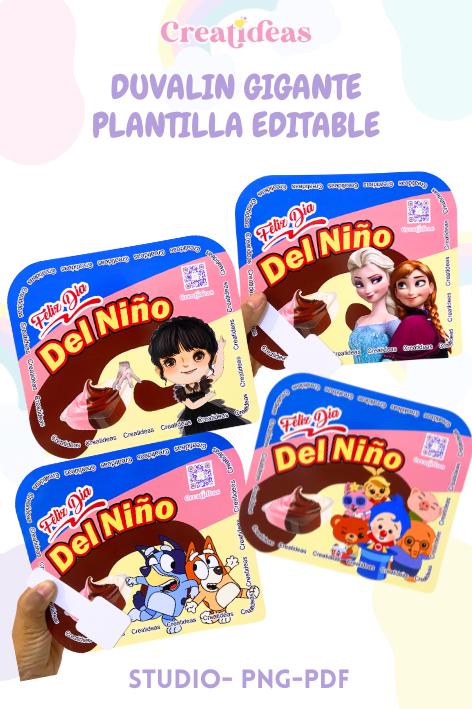 GIANT DUVALIN Template editable PDF Png Studio Template, Duvalin Cover ...