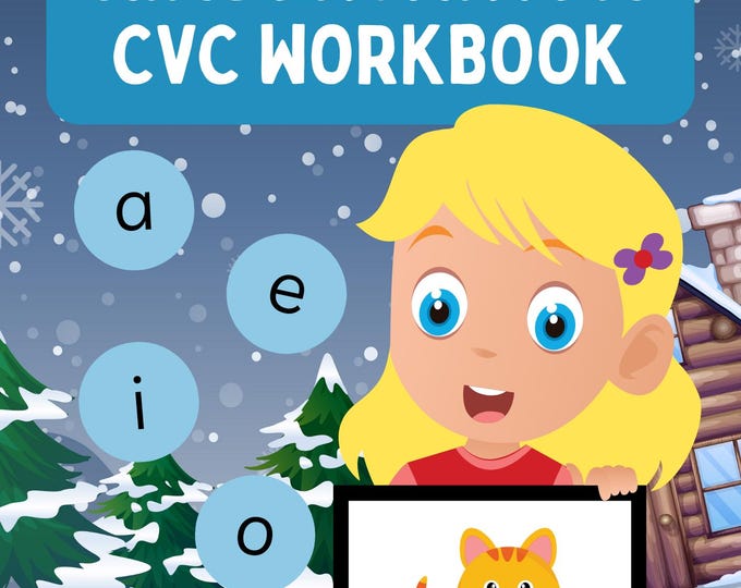 Phonics Worksheets CVC Short Vowels - Roll & Read Sentences ...