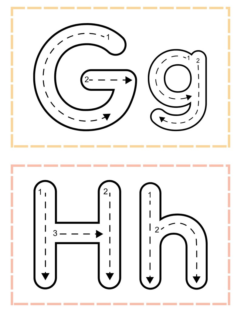 ABC Tracing Workbook: Learn to Write Alphabet (editable PDF) - Etsy ...