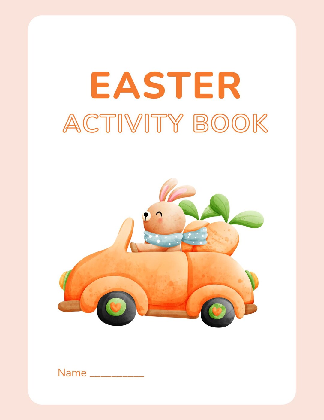 22 Printable Easter Day Kids Activity Book | 8.5" X 11" | Printable PDF ...