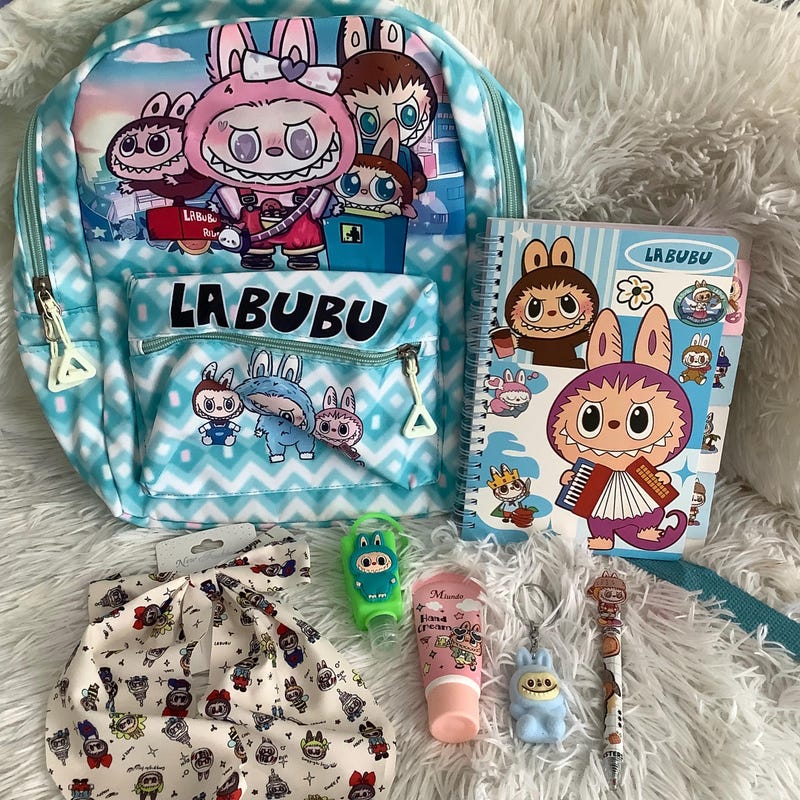 Labubu School Backpack - Etsy