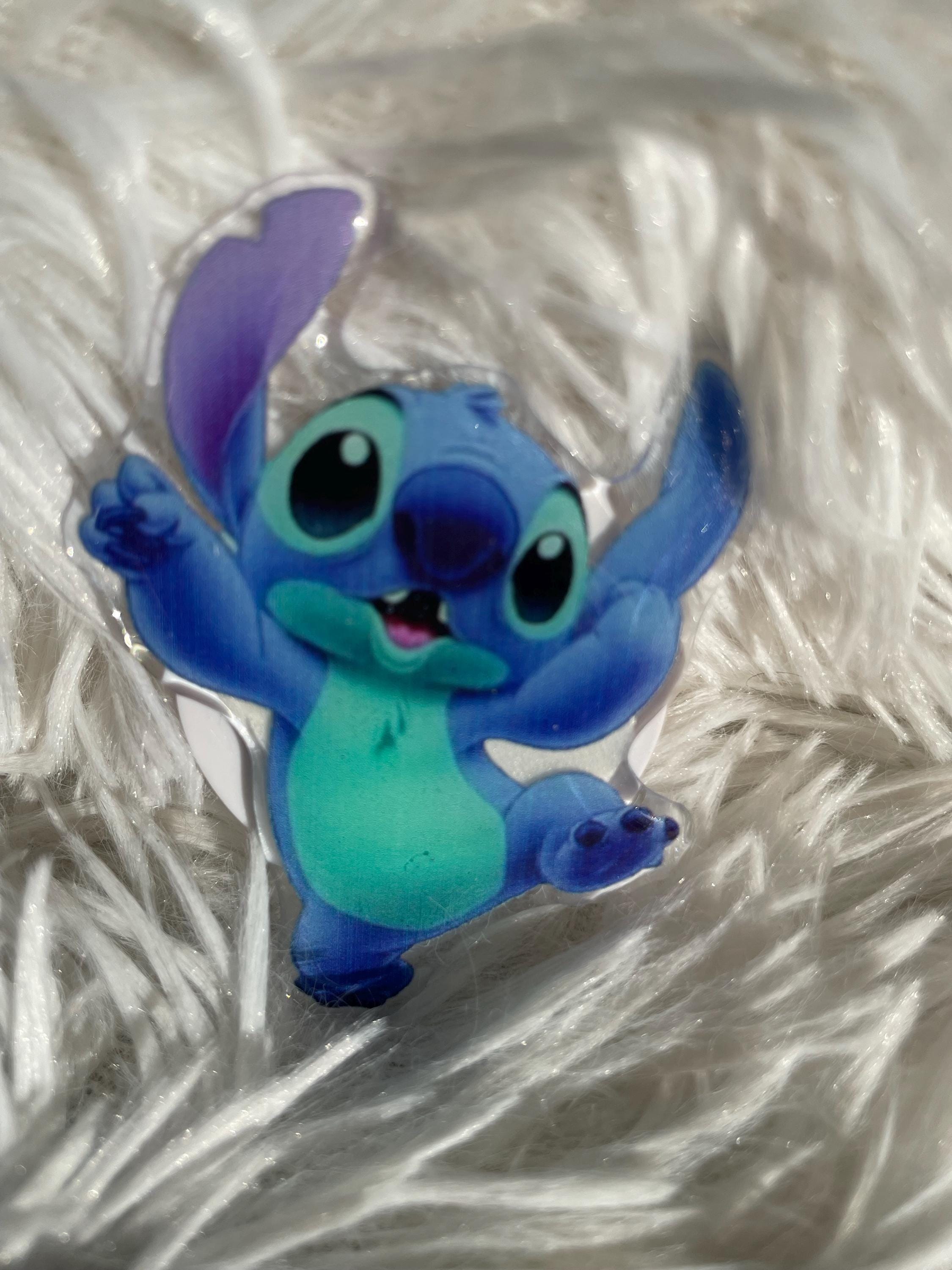 Blue Stitch Pop Socket Phone Holder - Etsy