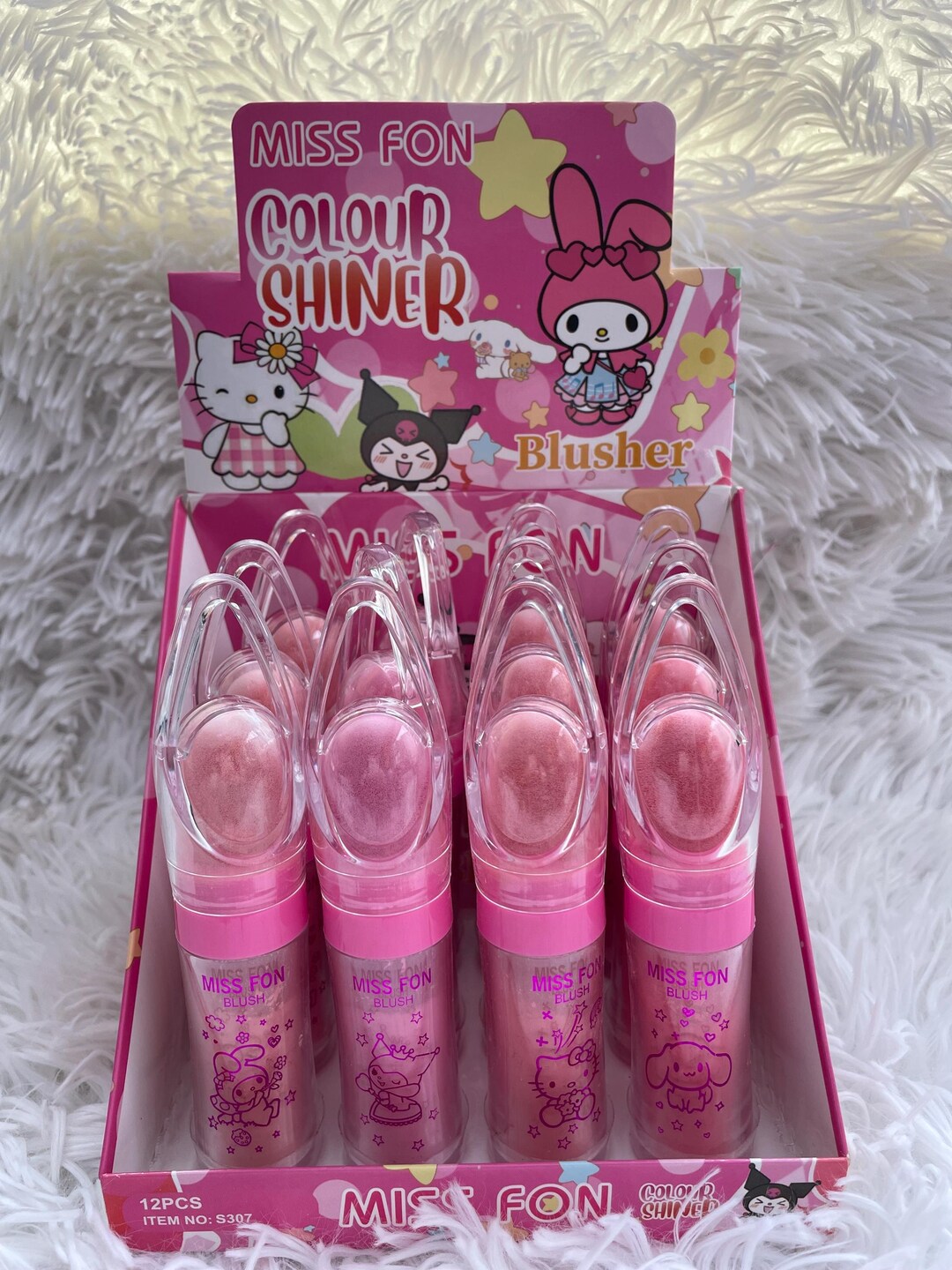 Sanrio Pink Powder Blush - Etsy