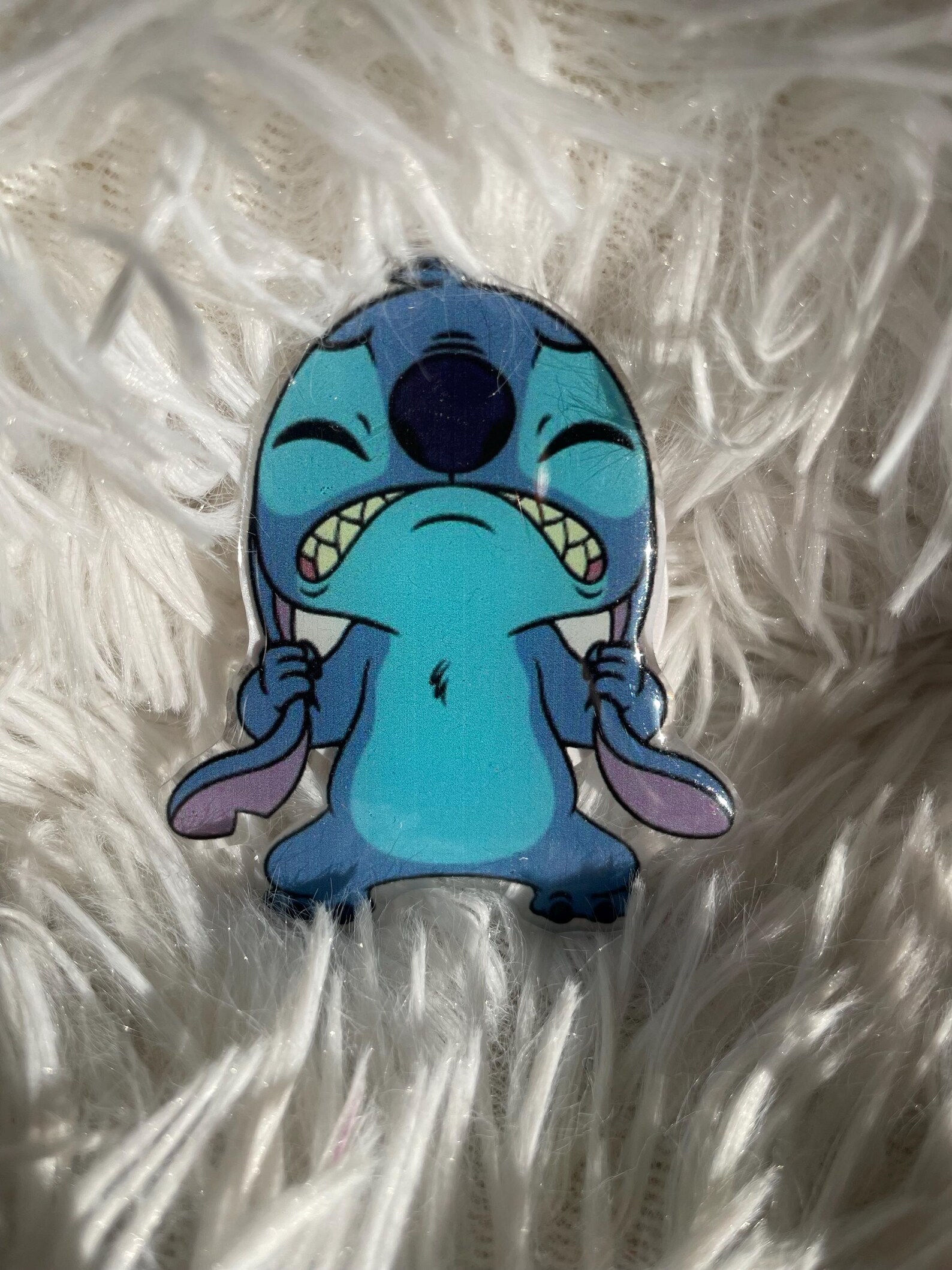 Blue Stitch Pop Socket Phone Holder - Etsy