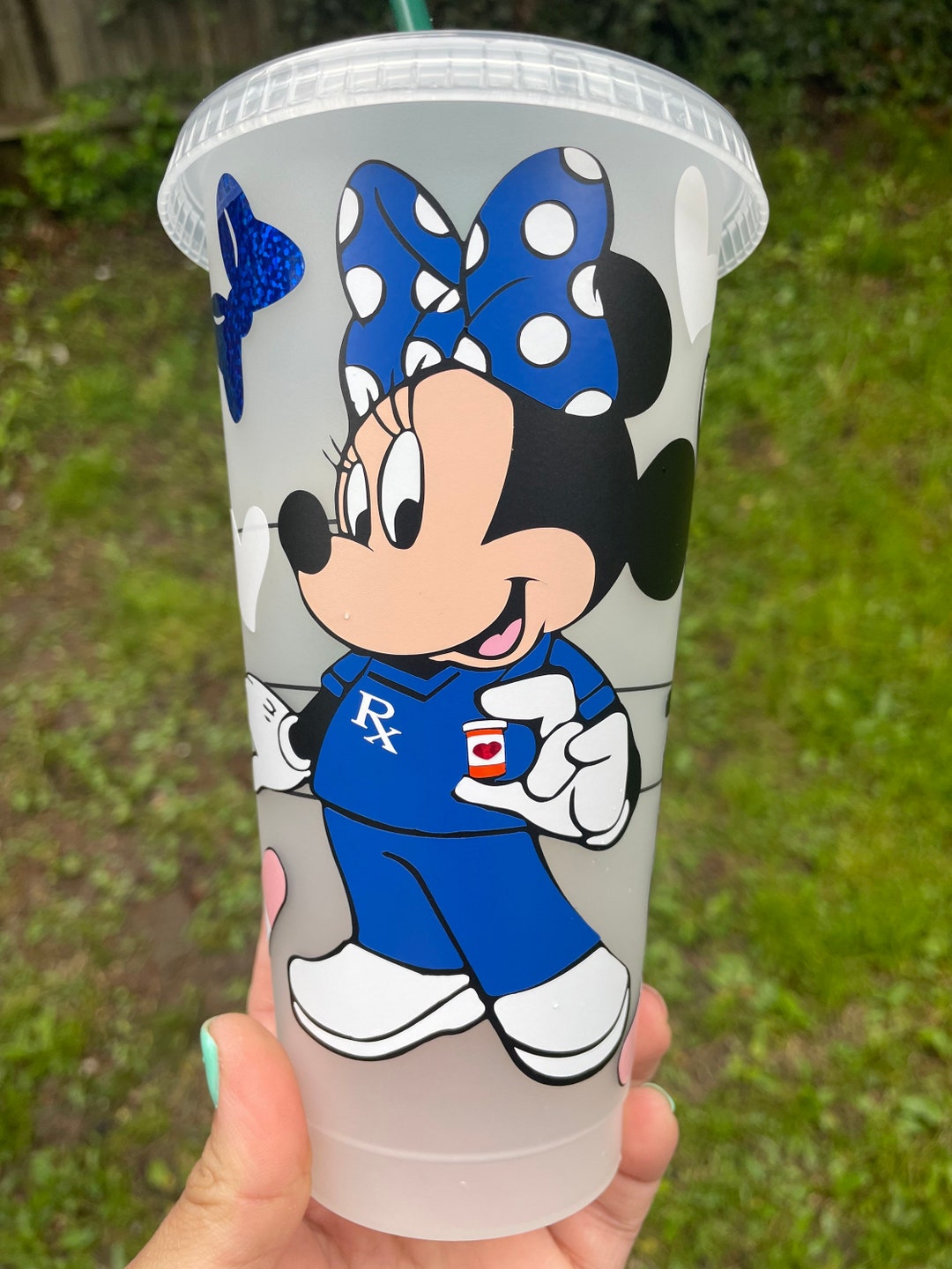 Minnie Mouse Pharmacist Starbucks Cup - Etsy