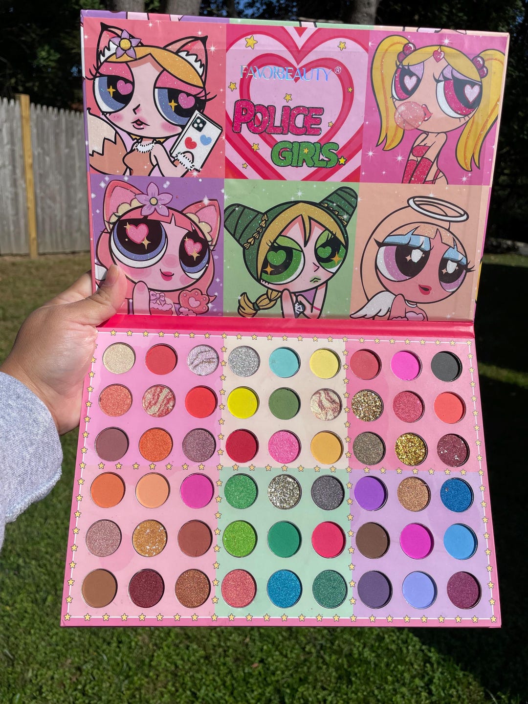 Police Girls Eyeshadow Palette - Etsy